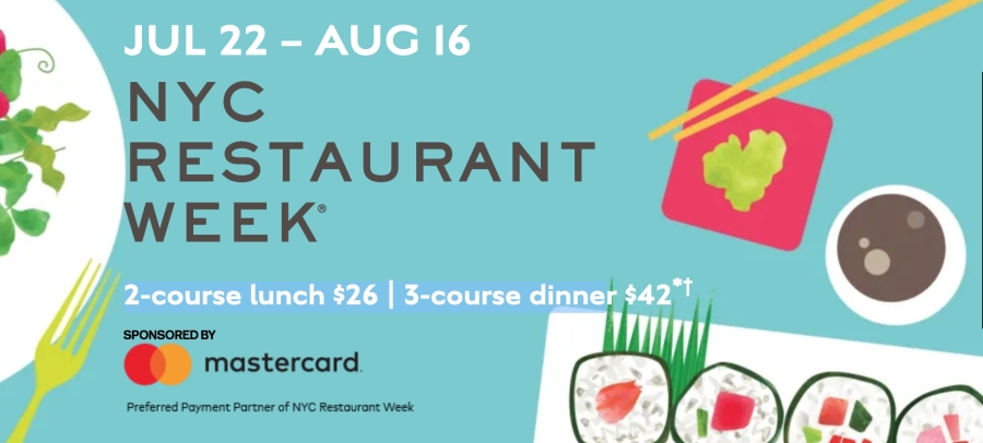 NYC Restaurant Week is Back This Summer
